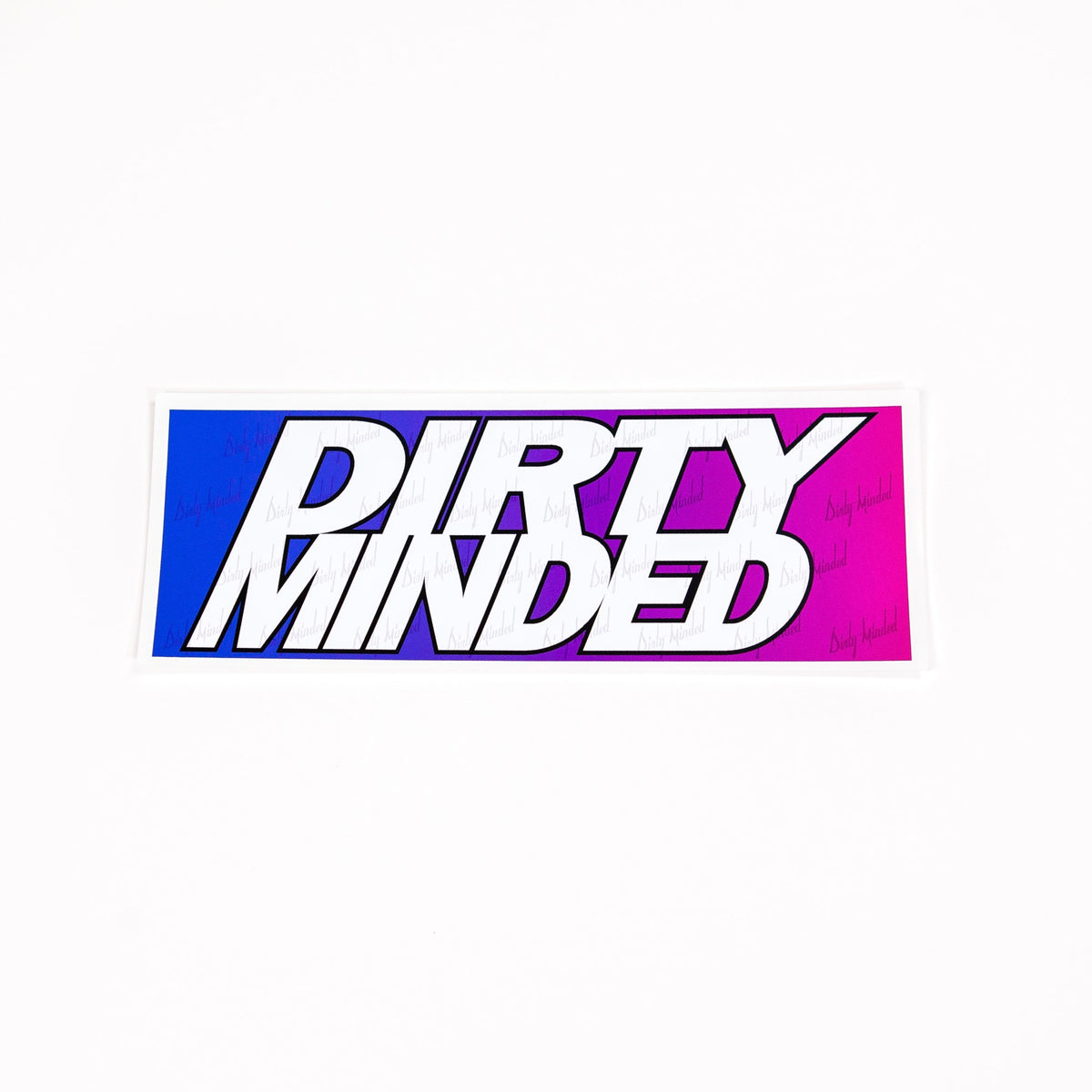 Dirty Minded Sticker Slaps